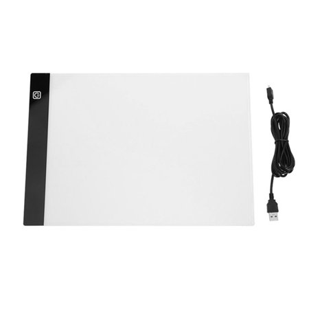 A4 LED Writing Painting Light Box Tracing Board Copy Pads Drawing ...