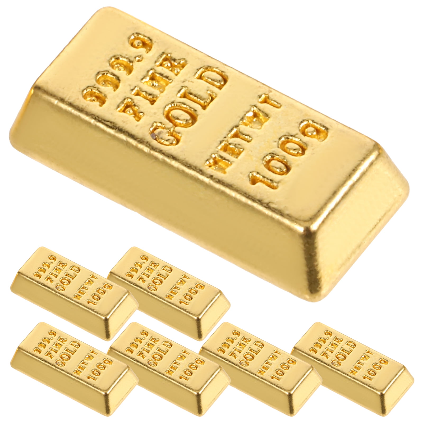 Click here for Deepcraff 10pcs Doll House Gold Bars Model Mini Go... prices