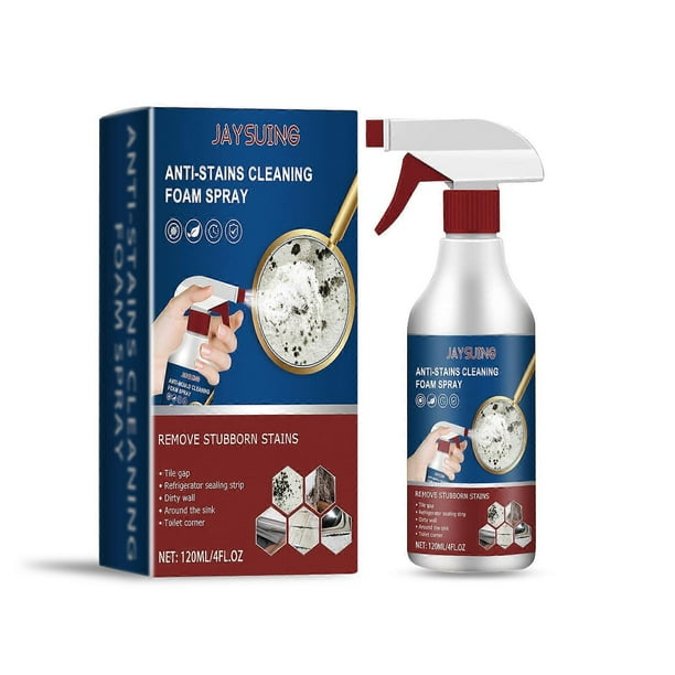 Spray limpiador de espuma para baño Jaysuing Eliminador de manchas en las paredes del baño Spray ...