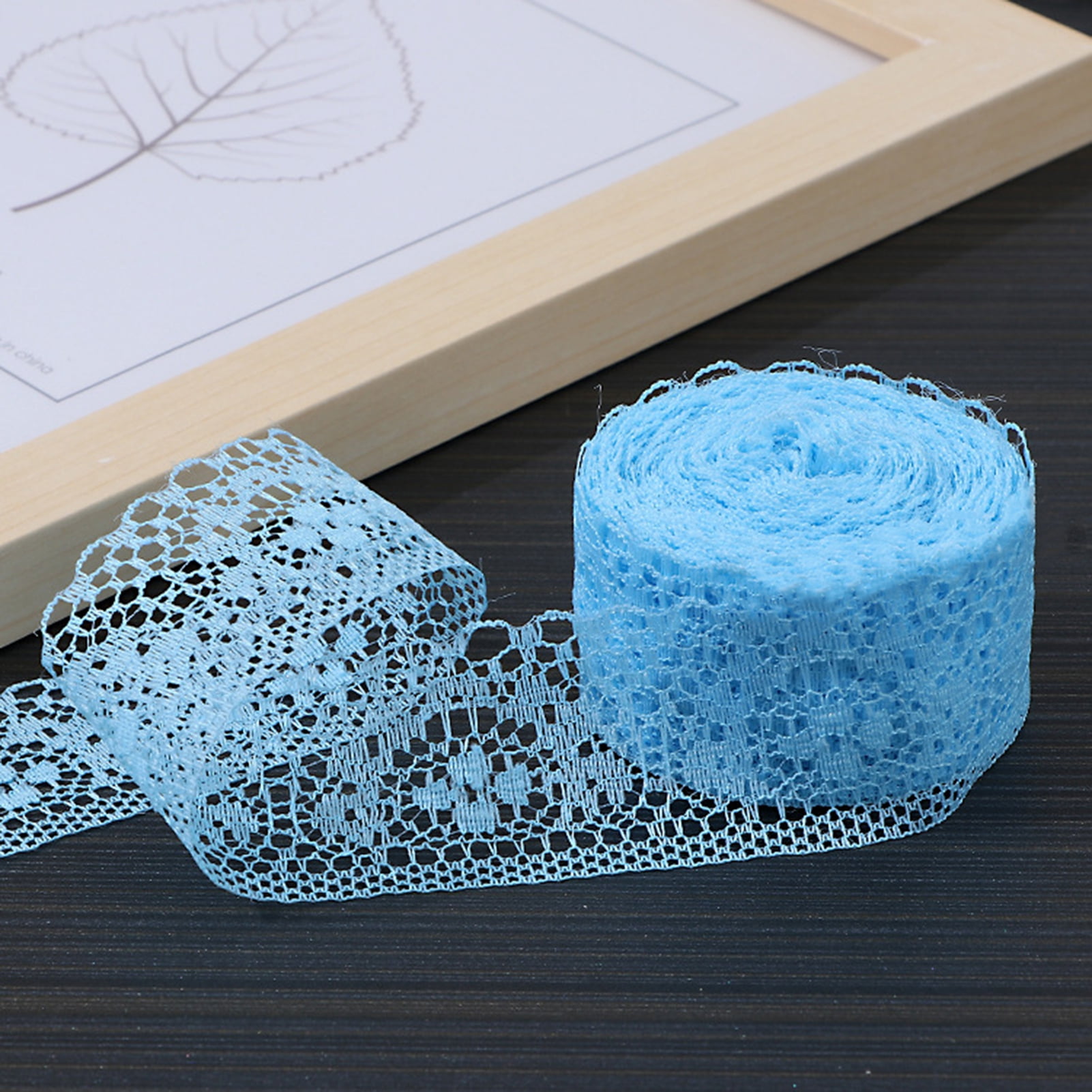 Bobasndm Lace Ribbon Lightweight 1 Roll Fine Texture Wide Application ...