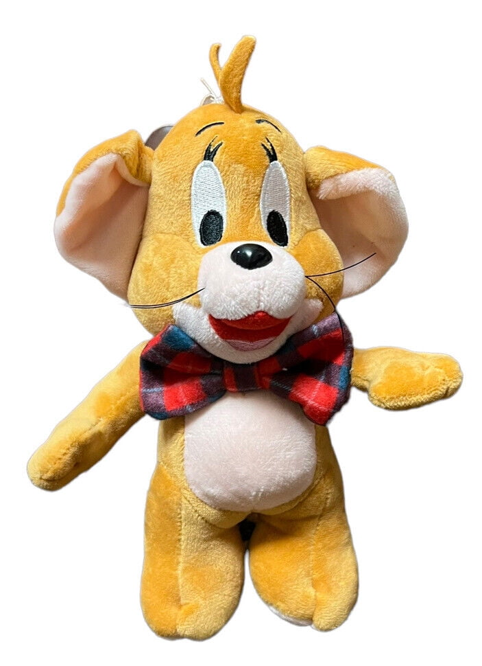 Plaid Bow Jerry Mouse Holiday From Tom & Jerry Plush Doll Soft Stuffed ...