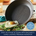 Rachael Ray Cook + Create 14" Aluminum Nonstick Frying Pan, Almond ...