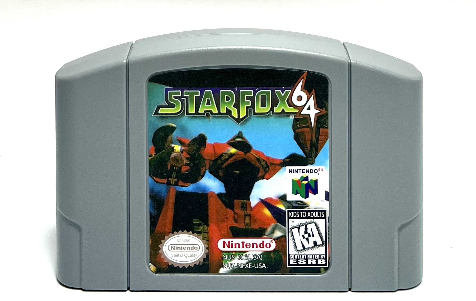 Starfox Game Cartridge for N64 64 Bit NTSC (US/Canada) - Walmart.com