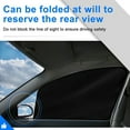 Costyle Magnetic Car Window Curtains, UV Sun Block, Privacy Screens, 4 ...