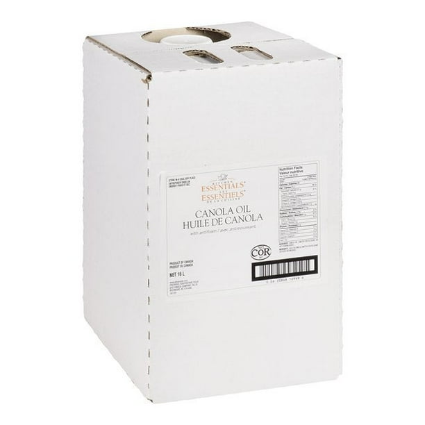 Kitchen Essentials Canola Oil, Jib, Zero Trans Fat | 16L/Unit, 1 Unit/Case - Walmart.ca