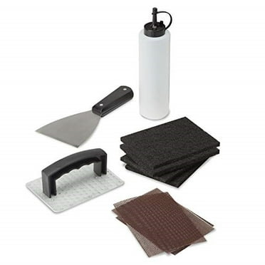 Blackstone 8 Piece Griddle Cleaning Kit for Hot or Cold Surfaces ...