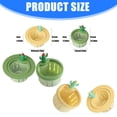 2Pcs Cactus Shaped Kitchen Waste Strainer Press Release Draining Basket ...