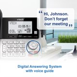 VTech CS5249 Corded/Cordless Answering System with Extended Range ...