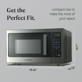 Farberware 0.9 cu. ft. Countertop Microwave Oven – 900W Power, Auto ...