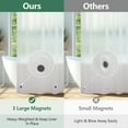 GDDPOD-Waterproof Frosted Stall Shower Curtain Liner Long 54 x 78 Inch ...