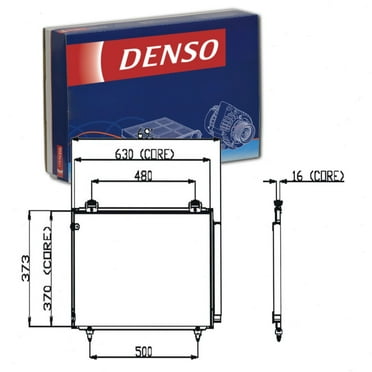 Denso First Time Fit A/C Condenser Fits select: 1994-1997 TOYOTA LAND ...