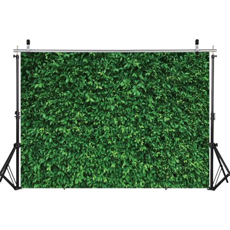 YYTDY 8X6FT Backdrop Green Leaves Backdrop Grass Wall Green Leaf ...