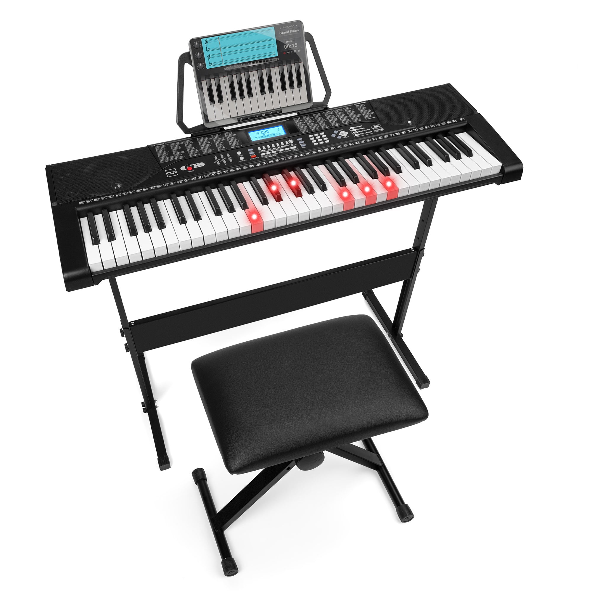 Best Choice Products 61-Key Beginners Complete Electronic Keyboard ... Best Choice Products 61-Key Beginners Complete Electronic Keyboard ...