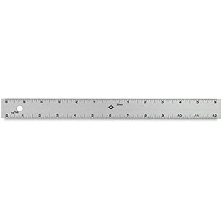 Alumicolor Aluminum Ruler: 18 inches - Walmart.com