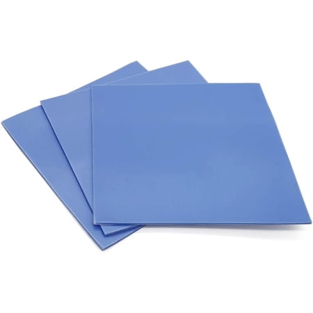 3Pcs 100x100x1mm Soft Silicone Thermal Conductive Pads Heatsink IC ...