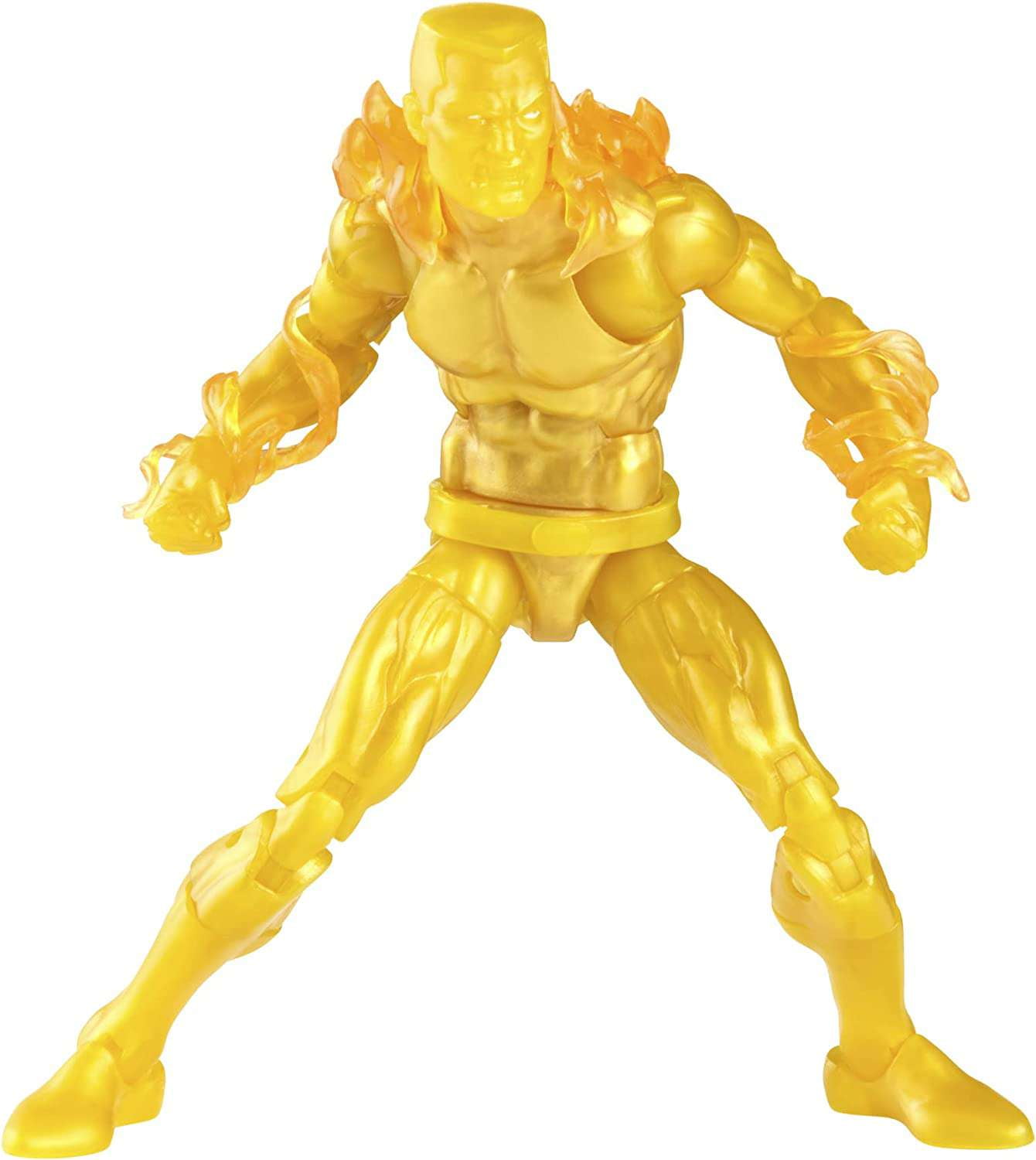 Marvel Legends Molten Man Action Figure (No Packaging) - Walmart.com