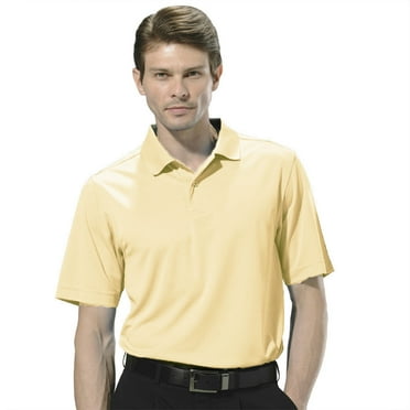 Monterey Club Men's Enzyme Washed Denim Golf Polo Shirt #3153 - Walmart.com