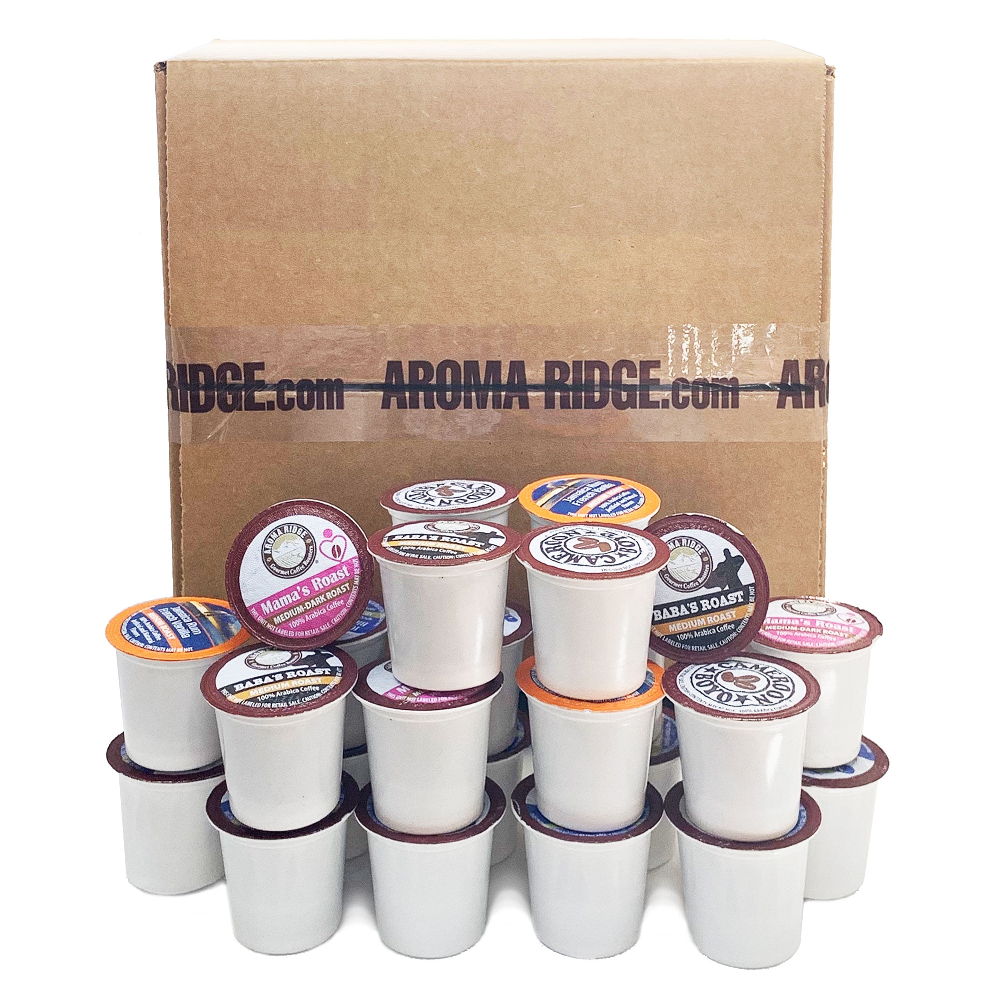 Aroma Ridge Coffee Roasters Assorted Variety Flavored Coffee, Perfect ...