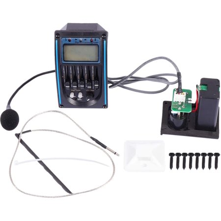 Guitar LC-5 Pickup Microphone Pick-up Preamp Piezo Pickup Electric ...