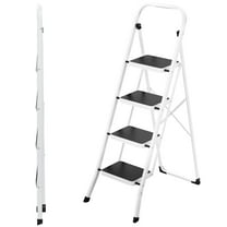 Simpli-Magic Folding Ladder 3-Step Stool with Anti-Slip Pedal - Walmart.com