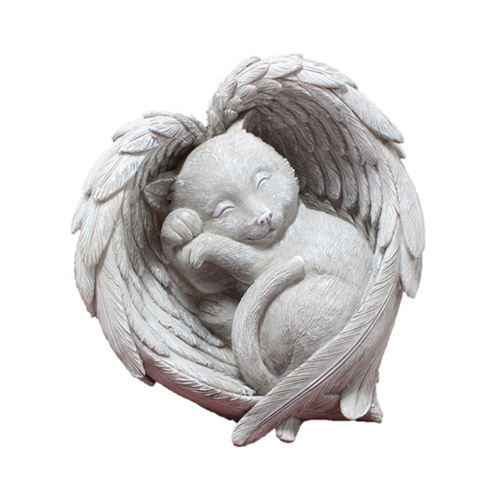 Yoone Pet Statue Eye-catching Realistic Looking Resin Memorials ...