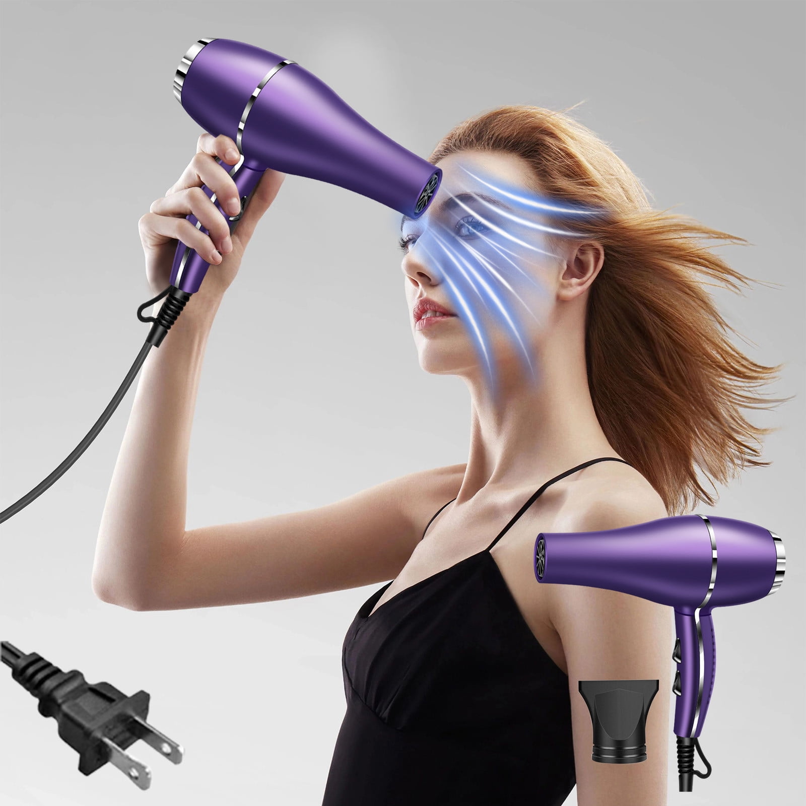 Click here for Suokom 2200w Hair Dryer With Diffuser-Lightweight... prices