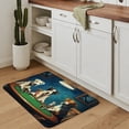 Abstract Animal Front Door Mat Indoor Entrance, Dog Playing Poker Game ...