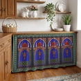 Archway Columns Cabinet Curtains for Kitchen 32"Wx55"L, Ethic ...