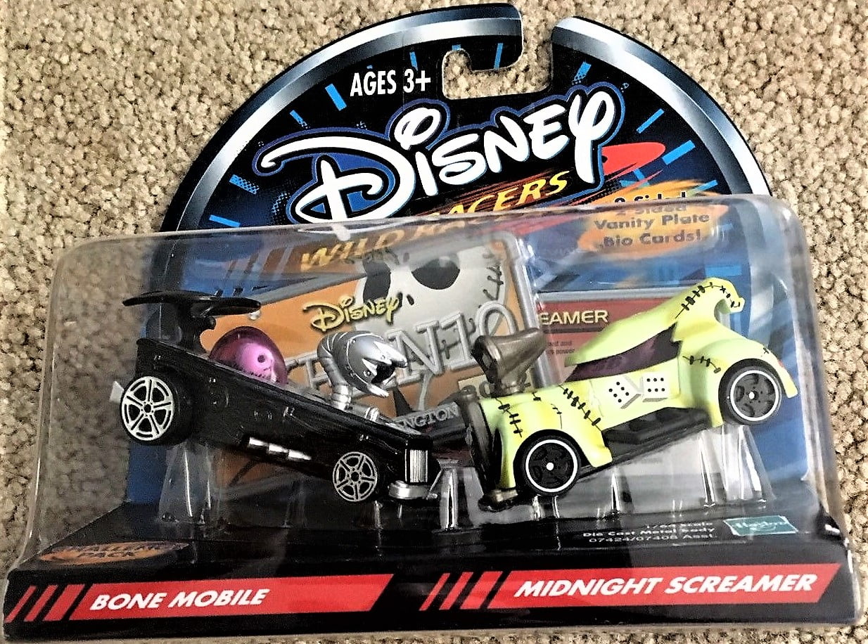 DISNEY WILD RACERS BONE MOBILE AND MIDNIGHT SCREAMER NEW IN PACKAGE ...
