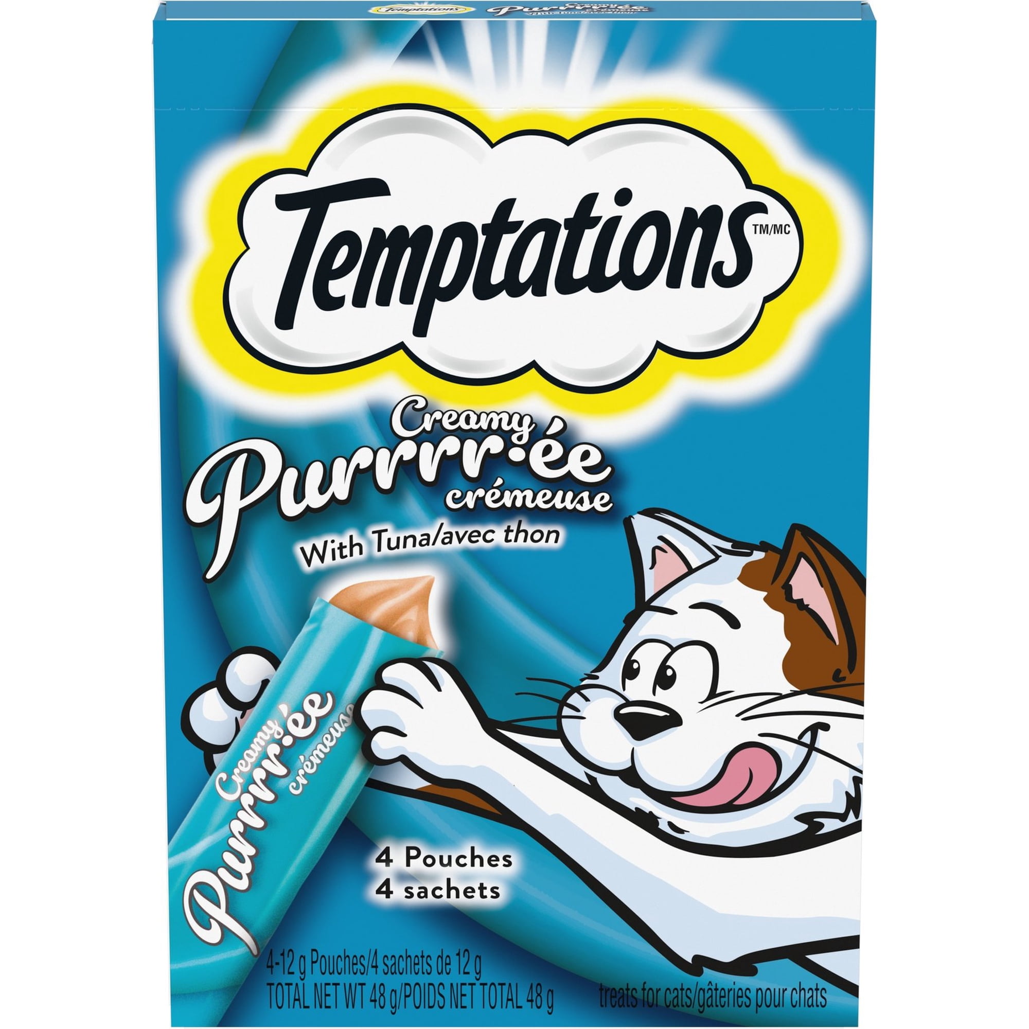 Click here for Temptations Puree Tuna Lickable Cat Treats  12-G P... prices