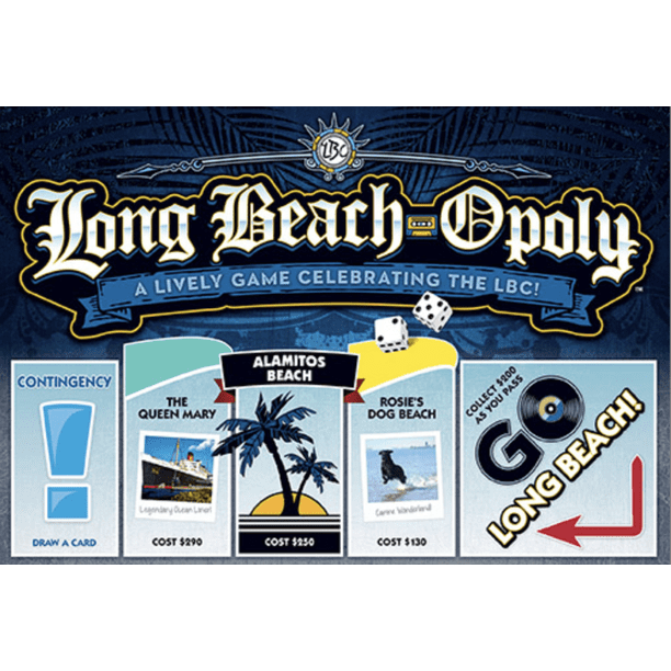 Long Beach Opoly Board Game - munimoro.gob.pe