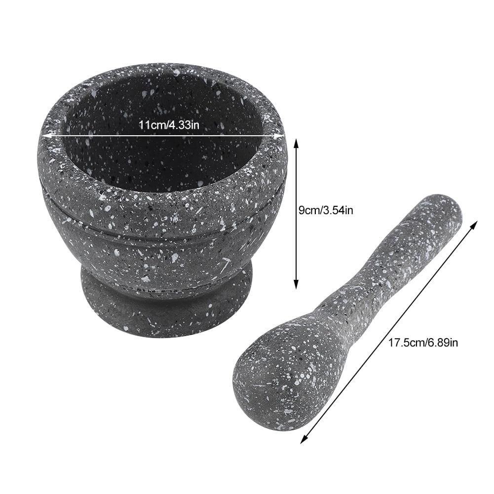 Click here for Youthink Pestle Set Stone Grinder Unique Double Si... prices