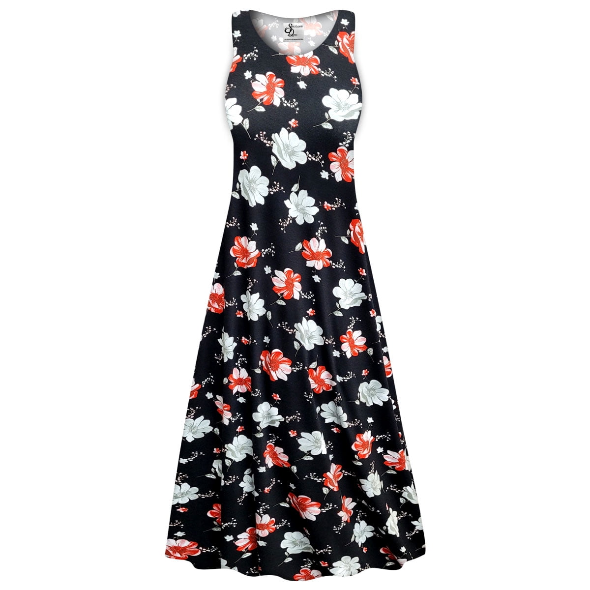 Plus size 9x Extra Tall Womens Strechy Round Neckline with Sleeveless ...