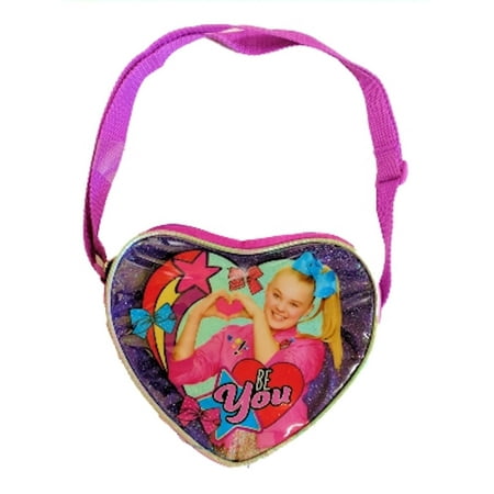 JoJo Siwa - JoJo Siwa Heart Glitter Purse - Walmart.com
