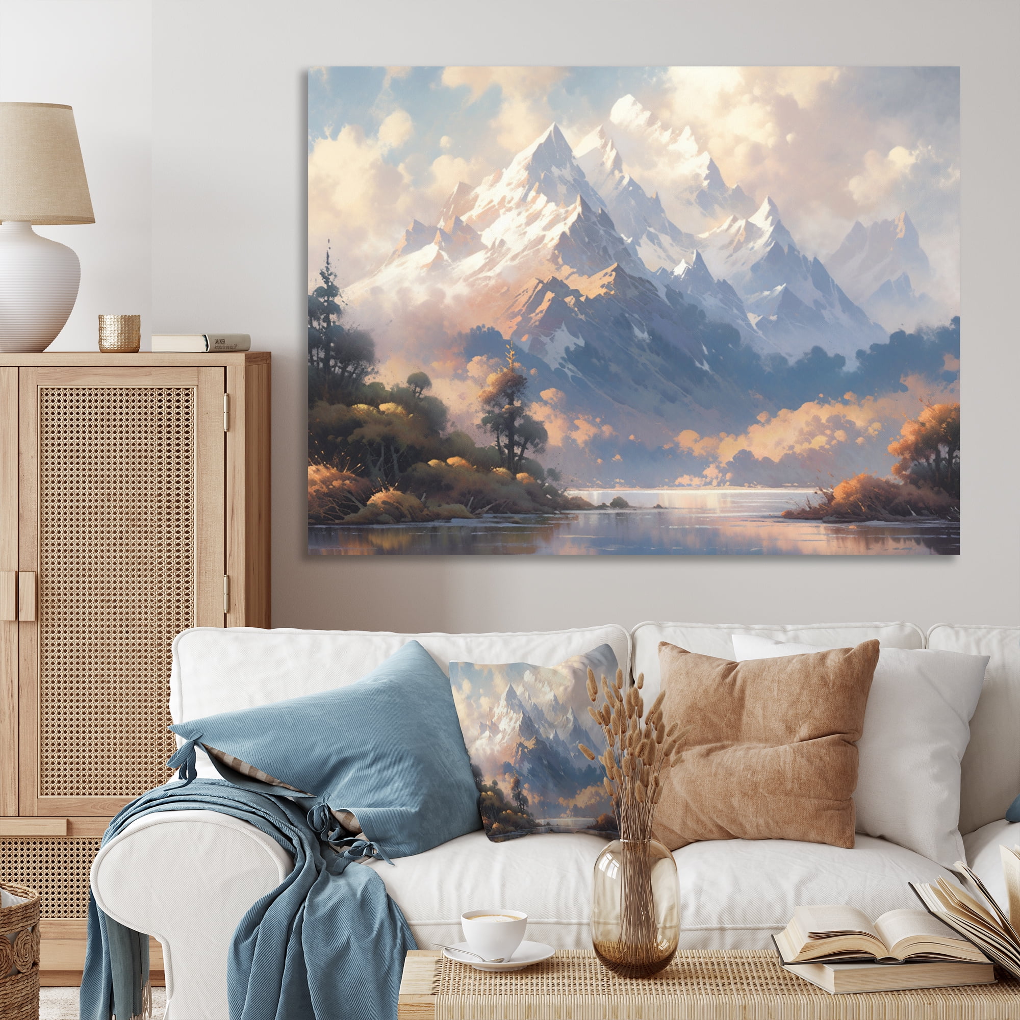 Click here for Designart Snow Wall Art  Arctic Dreams Polar Seren... prices