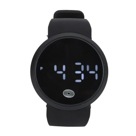 Couple Watch, Round Touch Screen LED Digital Watch Easy To Operate ...