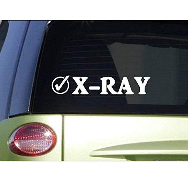X-ray Check *I026* 8" Sticker decal x-ray tech technician film hospital ...