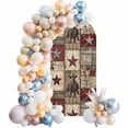 7.2FT Arch Backdrop Covers, Texas Star Vintage Wedding Arch Cover ...