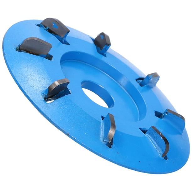 Wood Carving Disc, Carbon Steel 8 Teeth Smooth Arc Milling Cutter High ...