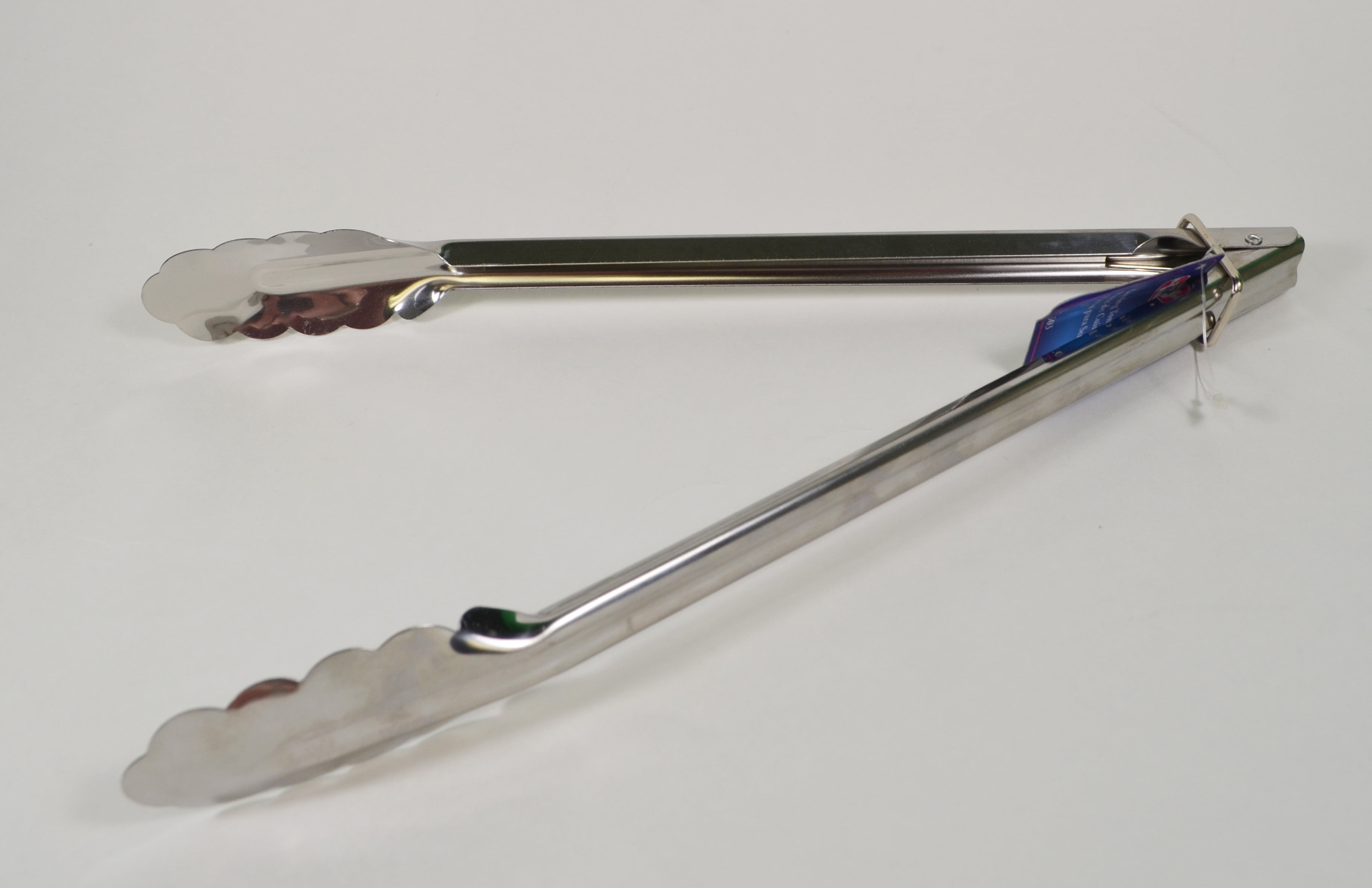 Set of 2 Stainless Steel 12" Serving Tongs Food Catering Buffet K303 ...