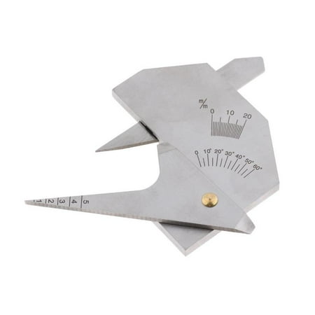 Solid Stainless Steel Welding Gauge Inspection Gage Fillet Weld Pit ...