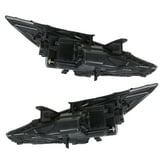 Labwork Headlights Assembly, ABS Housing, Polycarbonate Lens, L&R Fit ...