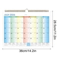 18-Month Wall and Desk Calendar for July 2026 to December 2027, Large ...