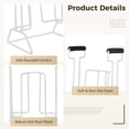 Stocking Donner for Compression Socks, Metal Sock Aid Tool with Foam ...
