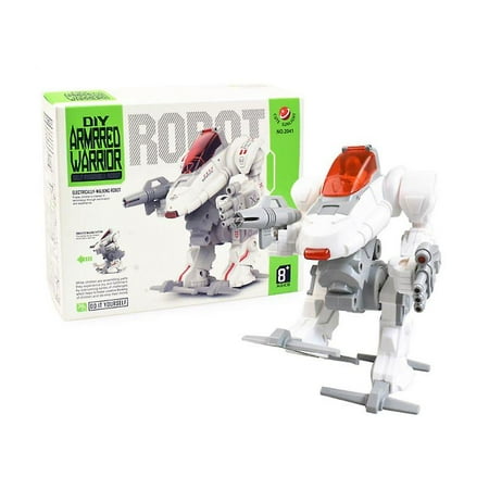 Diy Mech Warrior Stem Science Robot Kit For Kids And Teens Electric ...