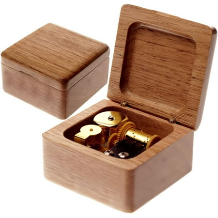 Wind-Up Wooden Music Box with Gold-Plating Movement in,You are My ...