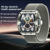 E EYAFA Bluetooth Call Smart Watch V68 with 1.76 inch Screen for Men ...