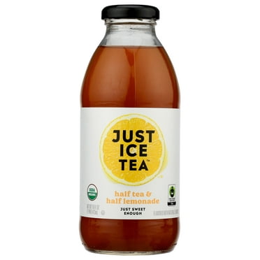 Just Ice Tea, Organic Iced Tea, 16 Fl Oz Glass Bottles, Variety Pack ...