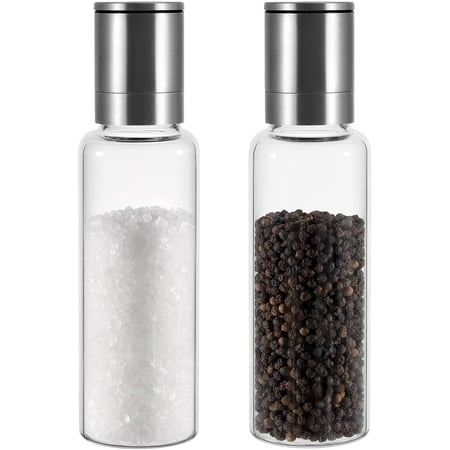 Extra Large Salt and Pepper Grinder Set 170ml Grinder Mill Set with ...