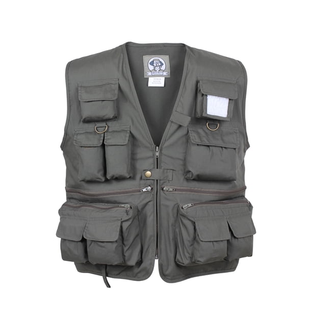 Travel Vest, Photographer Vest with 17 Pockets - Walmart.com